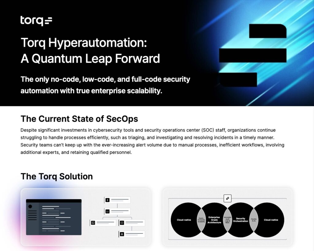Torq Product Data Sheet | Torq