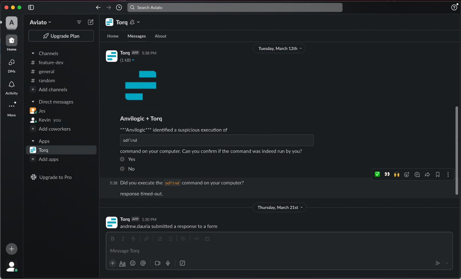 Detect and Respond Faster with Torq and Anvilogic | Torq®