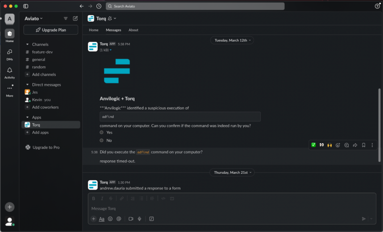 Detect and Respond Faster with Torq and Anvilogic | Torq®